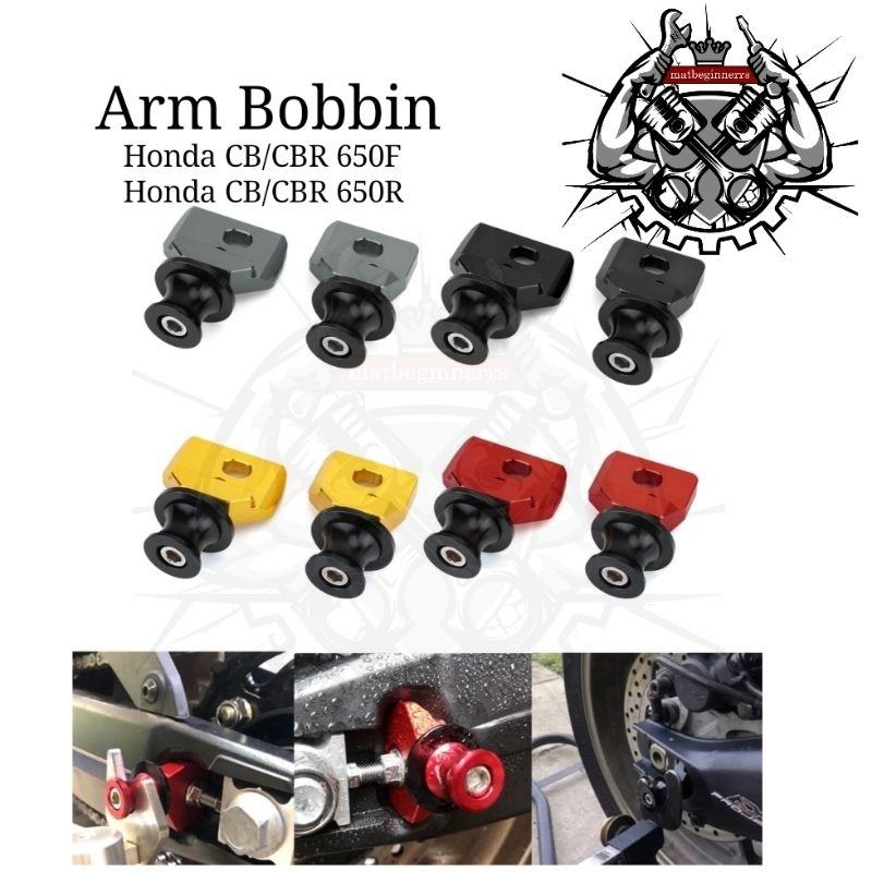 Bobbin Slider Swing Arm Set Honda CB650F CBR650F CB650R CBR650R ...