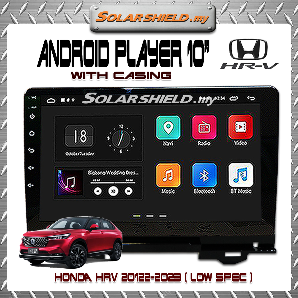 Honda HRV 2022-2023 (Low Spec)10'' Android Player Touch Screen GPS Waze ...