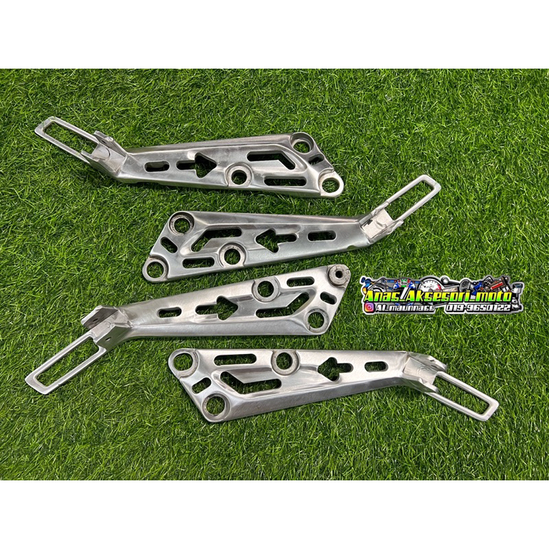 🔥FOOTREST CNC WAVE100 lama/CLASS 1 ORIGINAL THAILOOK (READY STOCK)🔥 ...