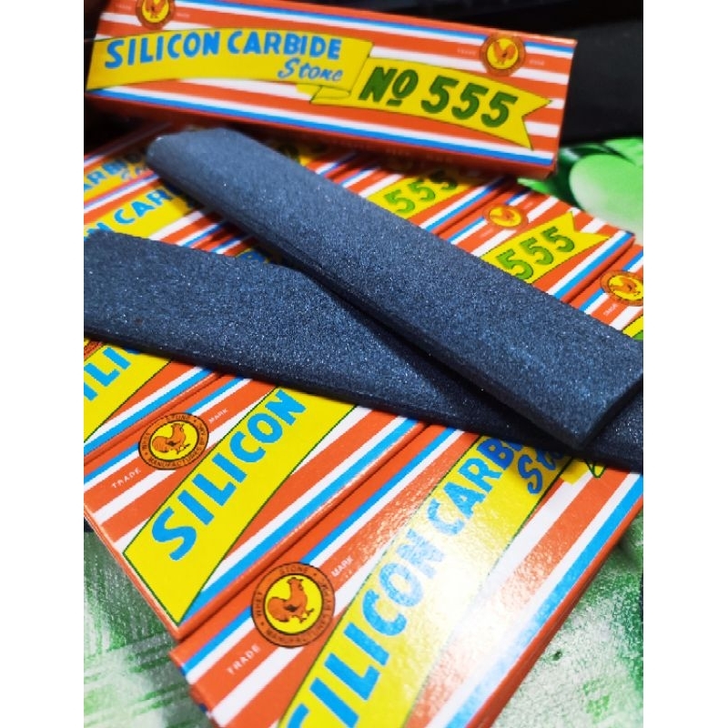 No. 555 Batu asah ( Silicon Carbide Stone) 鸡标刀石 | Shopee Malaysia