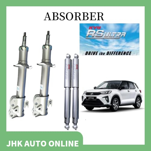 PERODUA ATIVA ABSORBER FRONT & REAR BRAND KYB RS ULTRA | Shopee Malaysia