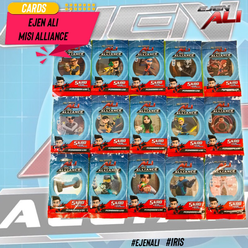 Ejen Ali Card Game : Misi Alliance | Shopee Malaysia