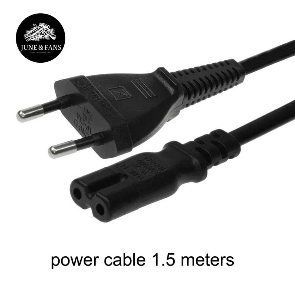 2 PIN AC EU POWER SUPLLY CABLE LEAD WIRE POWER COLD FOR DESKTOP LAPTOP ...