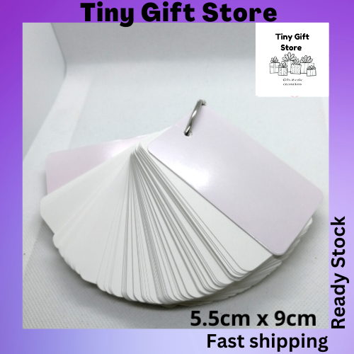 Tiny Gift Store Flash Card for Kids Memo Mini Notebook Ring Binder ...