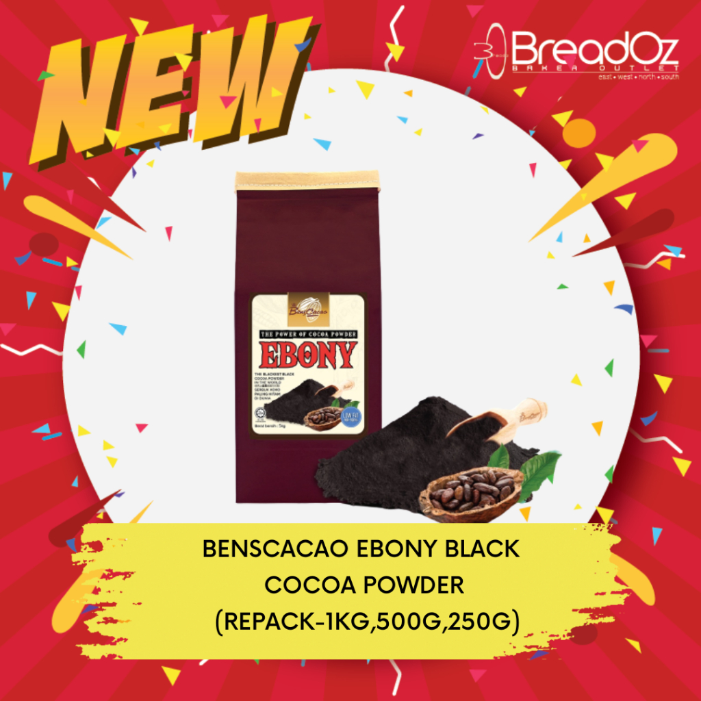 BENSCACAO EBONY BLACK COCOA POWDER (REPACKED)- 1KG,500G & 250G ...