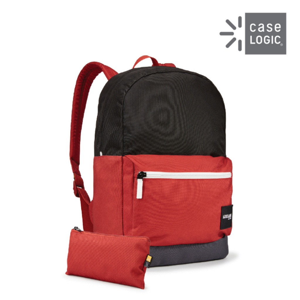 Case Logic Commence 24L Backpack - Black-Brick / Dress Blue Floral (25 ...
