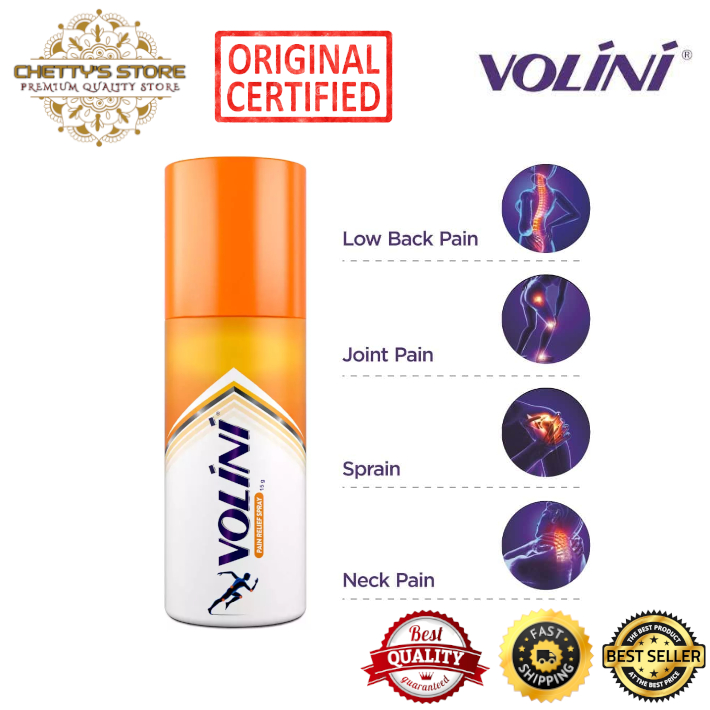 (IMPORTED INDIA) Volini Pain Relief Spray (15g / 40g) | Shopee Malaysia