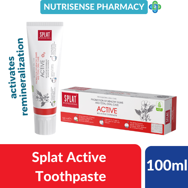 SPLAT PROFESSIONAL ACTIVE TOOTHPASTE 100ML | Shopee Malaysia