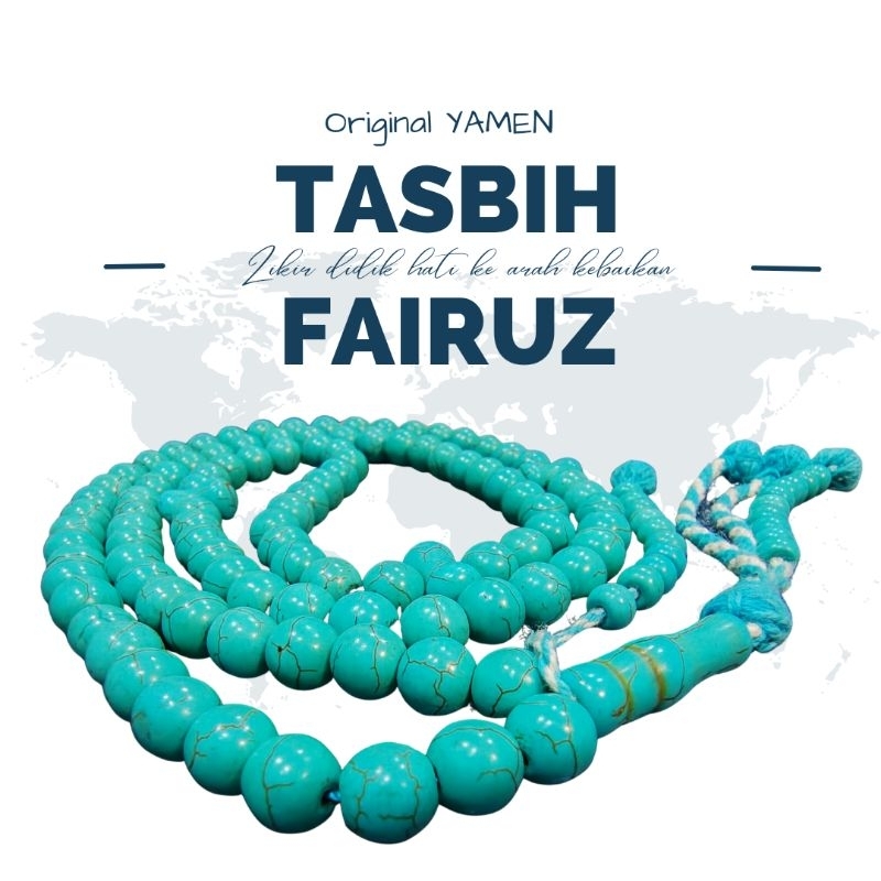TASBIH BATU FAIRUZ 100 BIJI SIZE 8MM DARI YAMEN | Shopee Malaysia