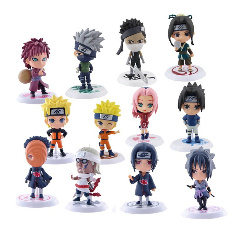 Naruto Shippuden Akatsuki Figure Toys Dolls Model Collectable Happy ...