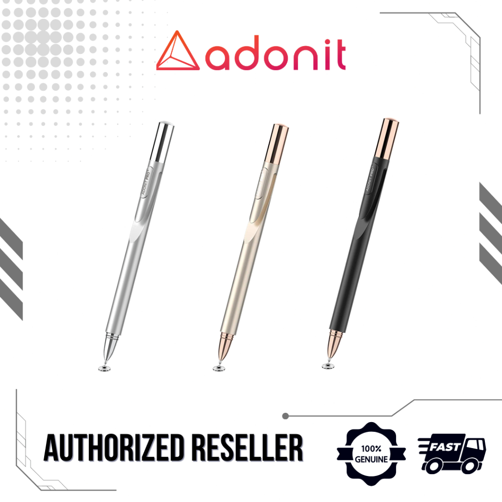 Adonit Jot Pro 4 New Generation Fine Point Stylus Pen (Original ...