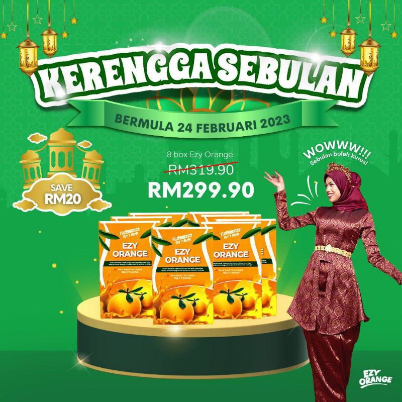 EZY ORANGE,EZY MEAL ORIGINAL 100% ️ | Shopee Malaysia