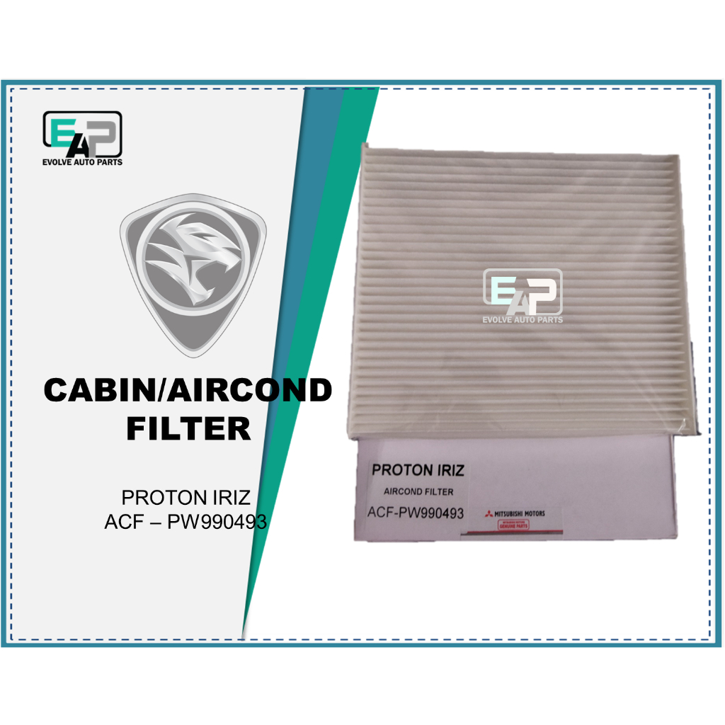 Aircond / Cabin Filter Proton IRIZ ACF-PW990493 | Shopee Malaysia