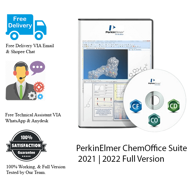 PerkinElmer ChemOffice Suite 2021 | 2022 Full Version | Shopee Malaysia