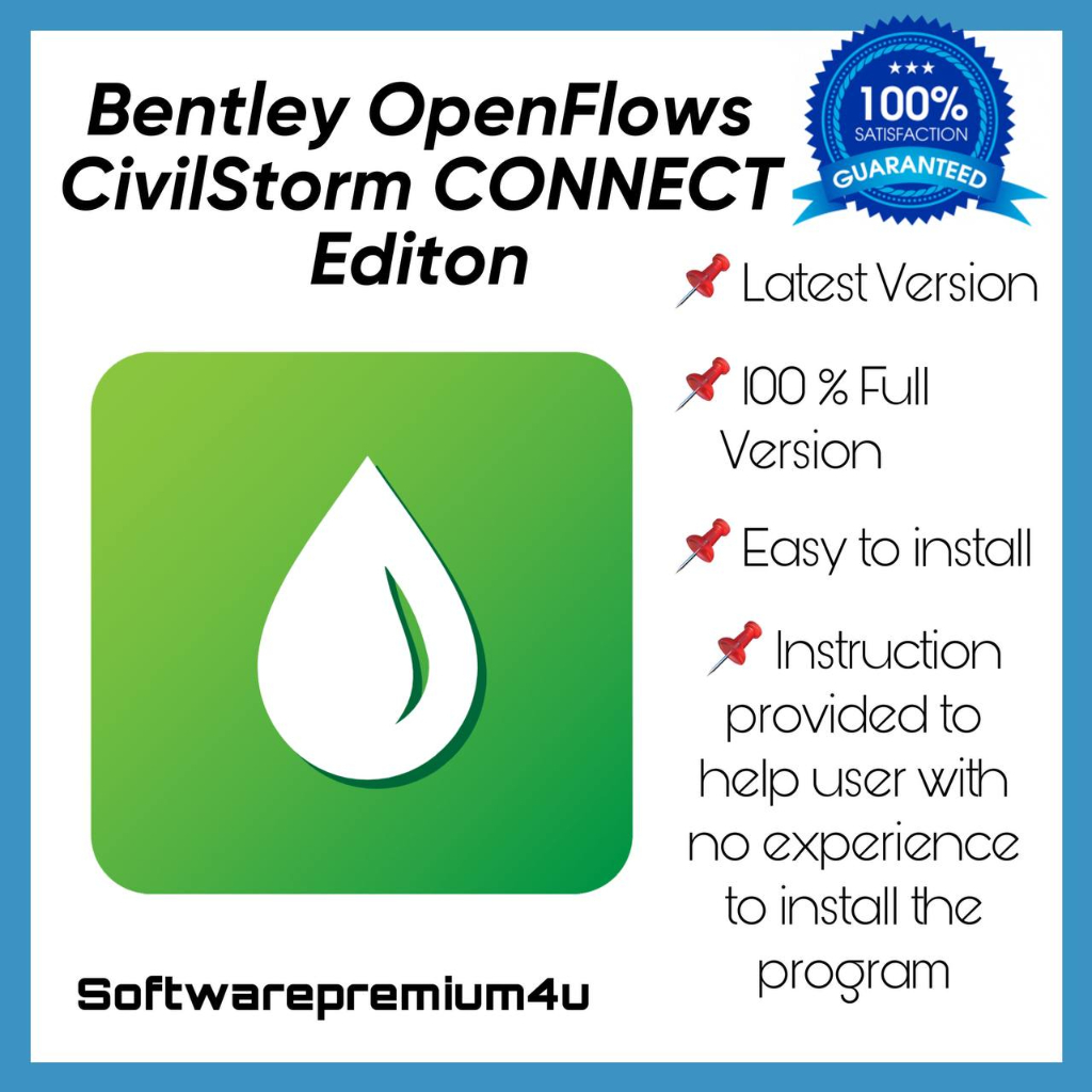 Bentley OpenFlows CivilStorm 2024 (24.00.00.25) 🔥【Latest】🔥 | Shopee ...