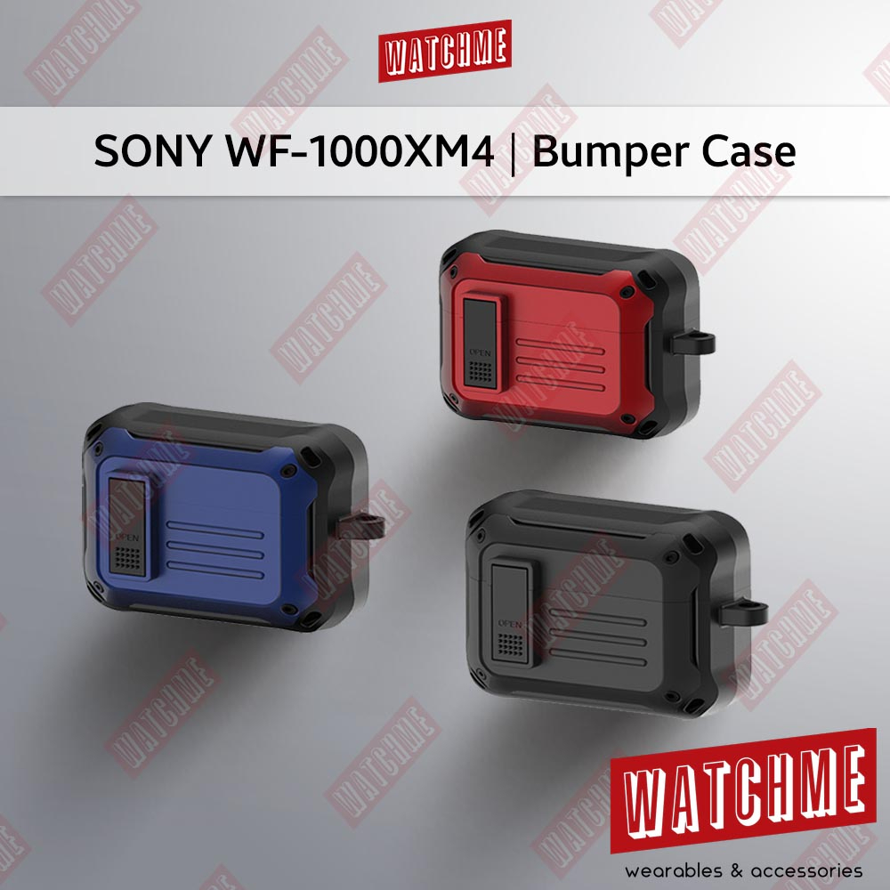 Sony WF-1000XM4 Case, Bumper Color Series (Full Cover Protect Casing ...