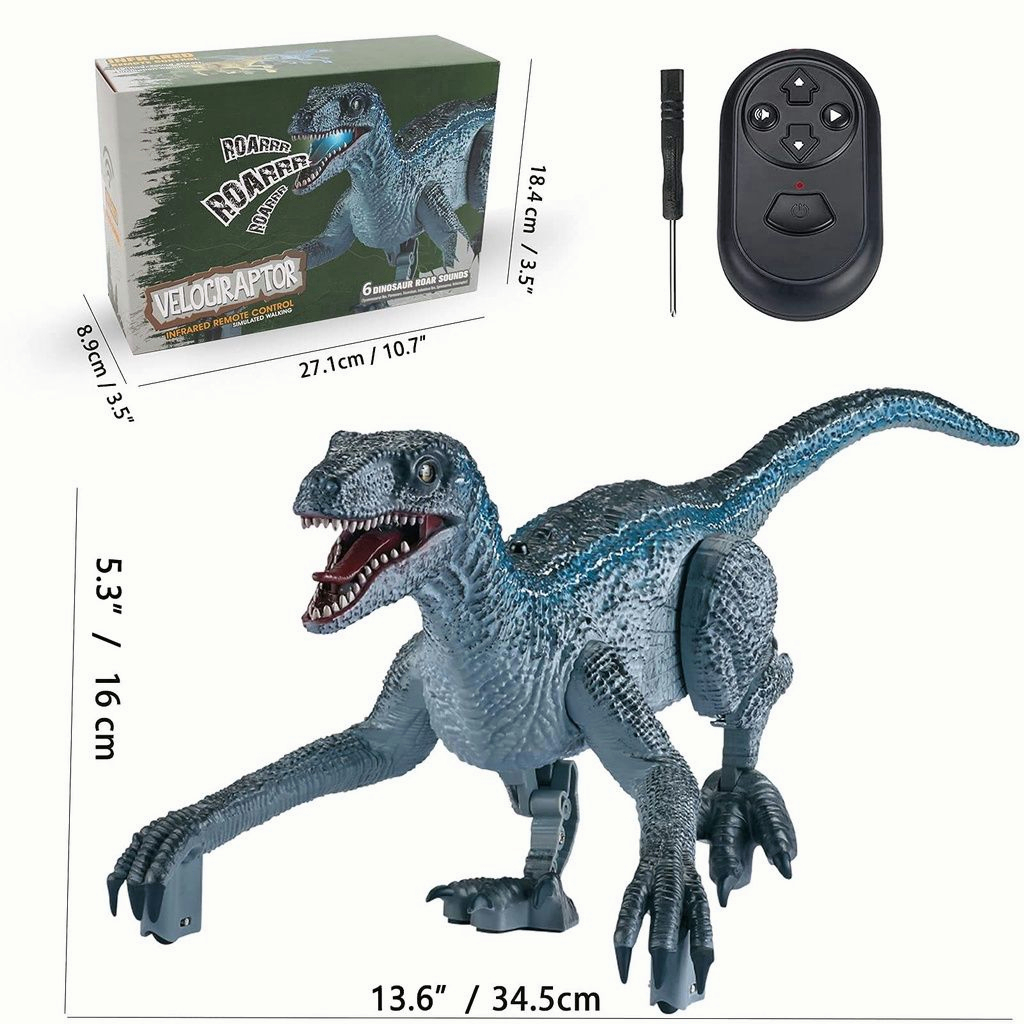 COD Gd020 Rc Dinosaur Rechargeable T-Rex Dinosaur Toys Dinosaur Control ...