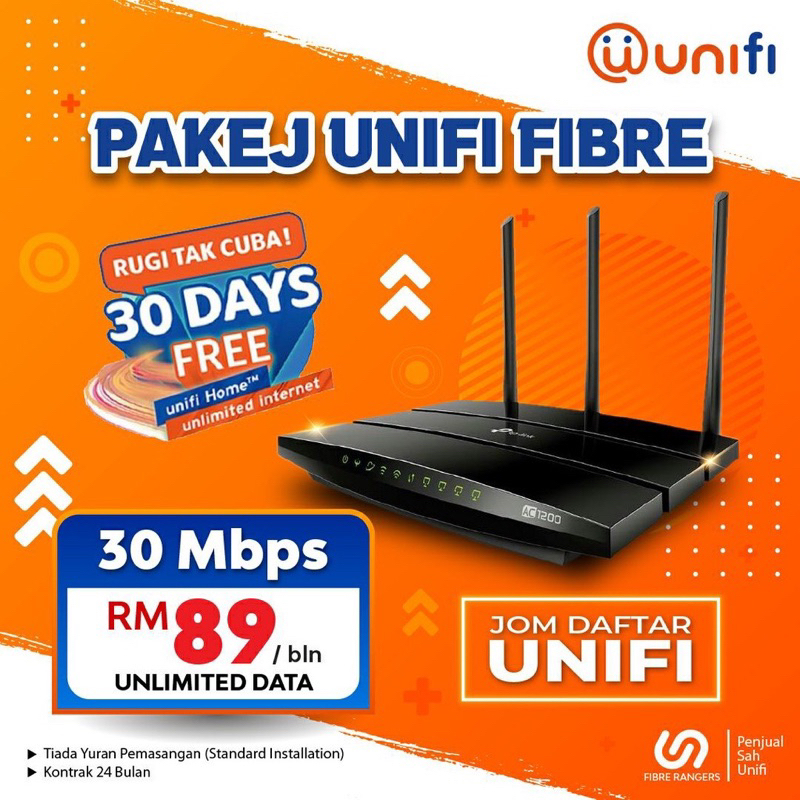 Unifi Home Fibre TM | Shopee Malaysia