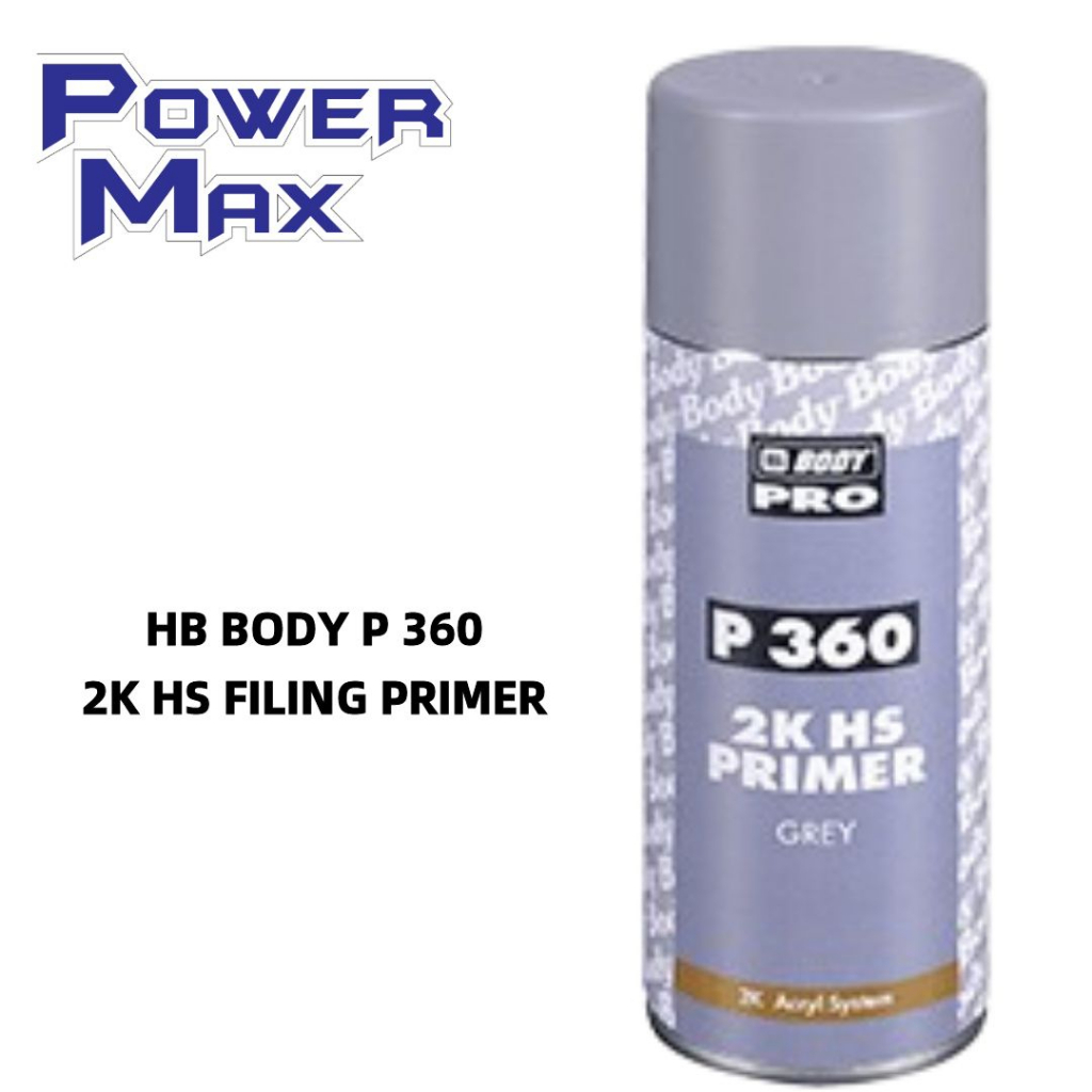 HB BODY P 360 2K HS FILING PRIMER AEROSOL SPRAY TIN | Shopee Malaysia