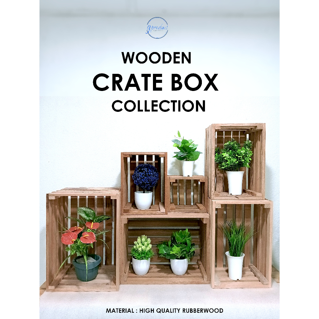meranti crates box carate box | Shopee Malaysia