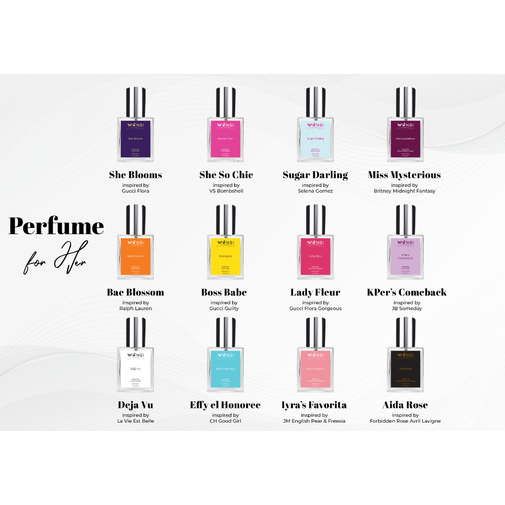 WONGI EDP PERFUME THE FIFTEEN SERIES (FOR WOMEN AND MEN) | Shopee Malaysia
