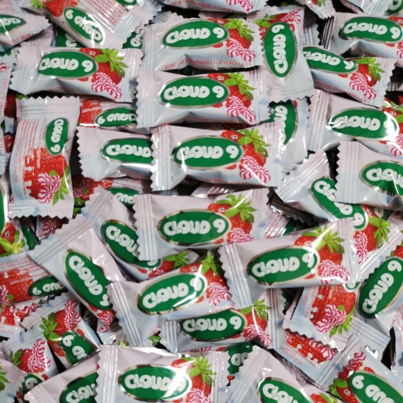 Cloud9 Cloud 9 C9 Strawberry Candy Gula-Gula Strawberi | Shopee Malaysia