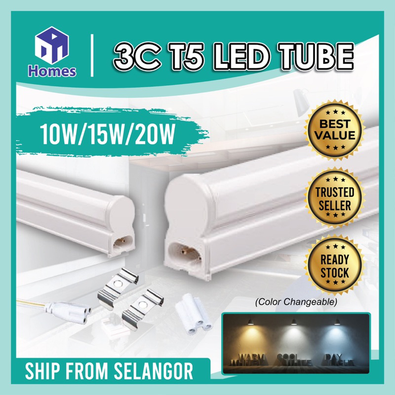 LED T5 Batten 3 modes colour T5 Casing Taiwan Technology Taiwan LED ...