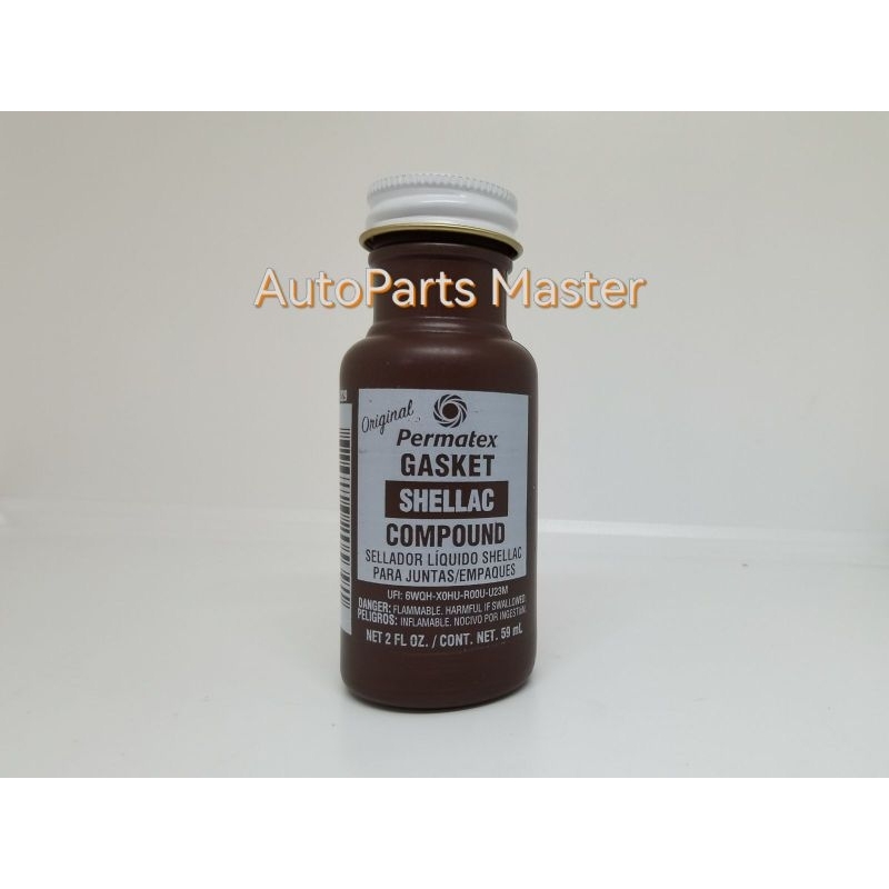 Permatex Gasket Shellac Compound (59ml) | Shopee Malaysia