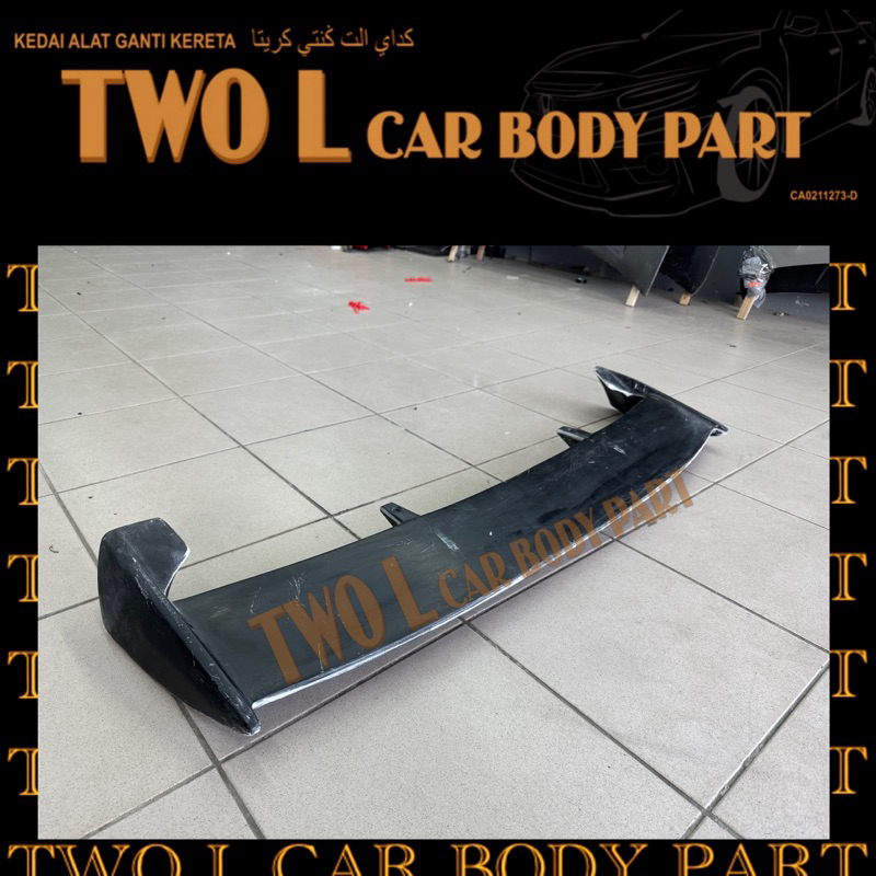 myvi mg3 six sense spoiler fibre bodykit add on gear up spoiler ...