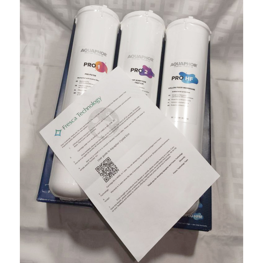 Aquaphor Crystal Eco Replacement Cartridges Filter Set K3, K7B K7 / Pro ...