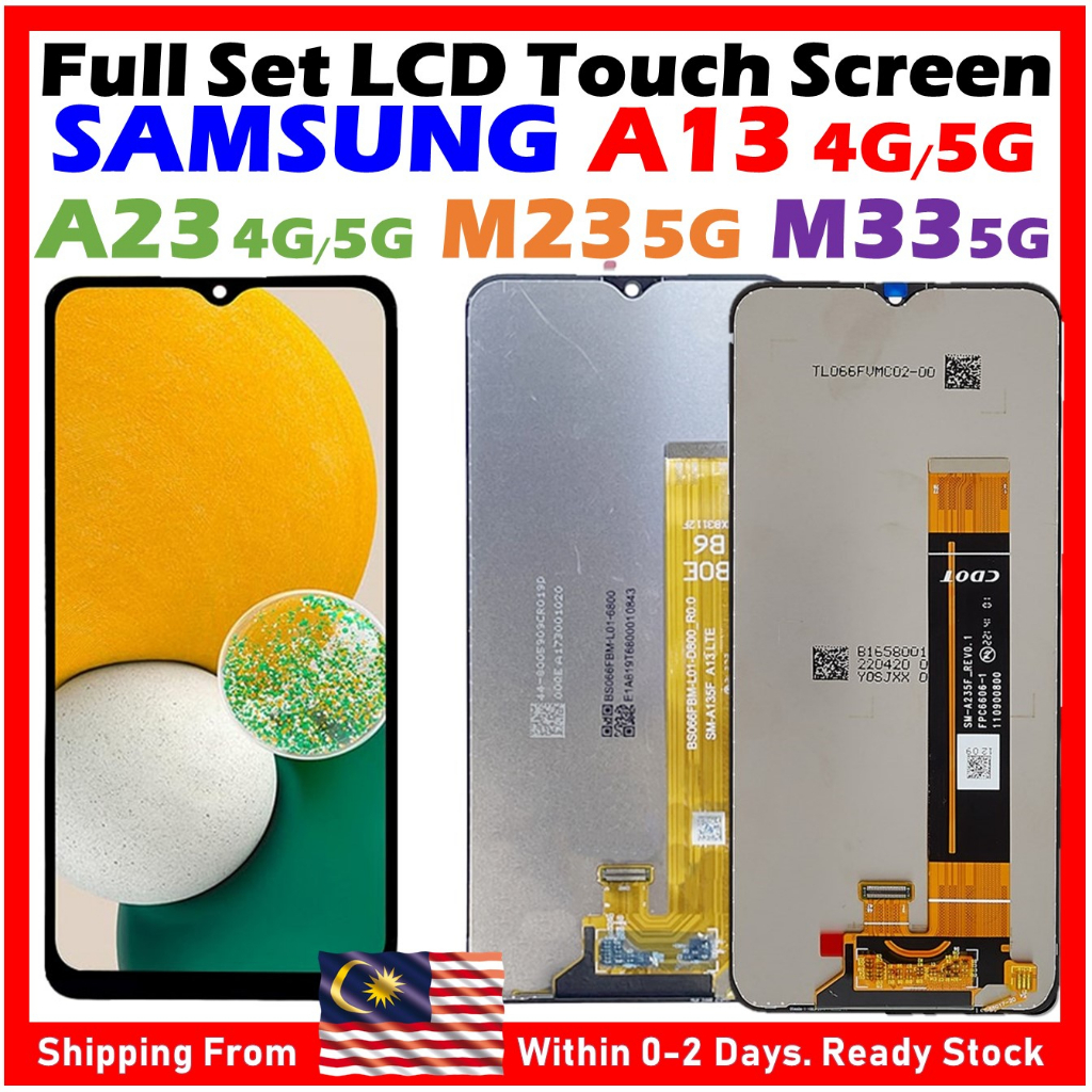 ORl NGS Brand Full Set LCD Touch Screen For SAMSUNG Galaxy A13 4G / A13 ...