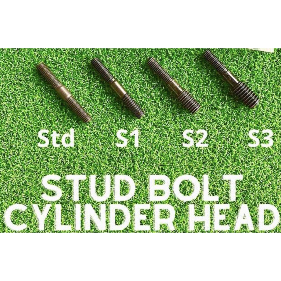 BLOCK STUD BOLT // Cylinder Head STANDARD S1 S2 S3 Y80 Y100 Y110 Y125 ...