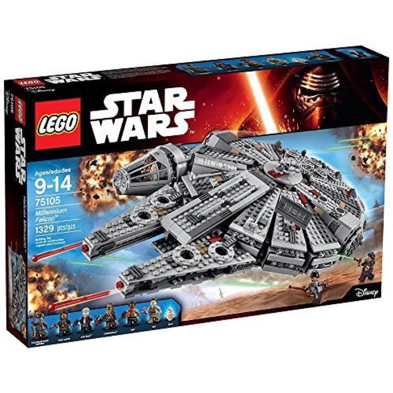 LEGO 75105 Millennium Falcon | Shopee Malaysia