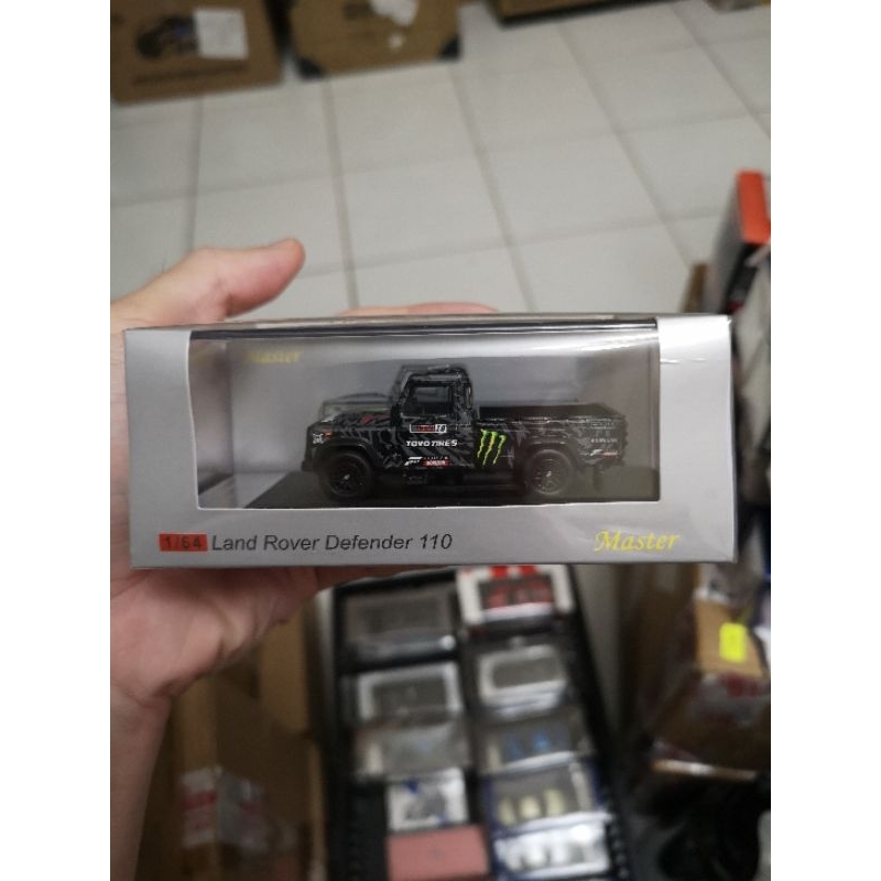 Master Land Rover Defender 110 Pickup Monster Livery Grey | Shopee Malaysia