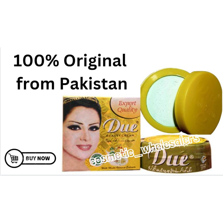100 %original, Due beauty cream from Pakistan - 30ml | Shopee Malaysia