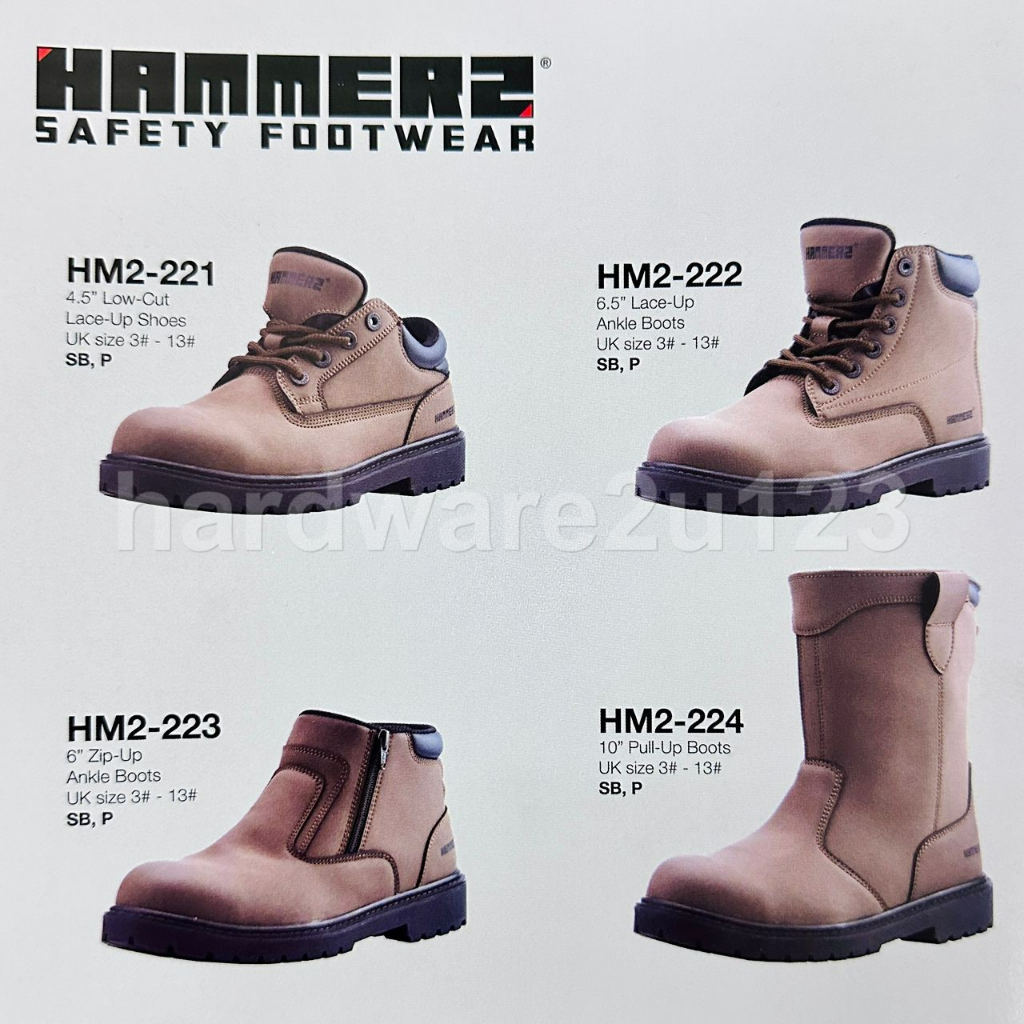 HAMMER2 LACE UP SAFETY SHOES SAFETY FOOTWEAR LACE-UP/ANKIE BOOST/LACE-UP ANKIE BOOST/PULL-UP ...