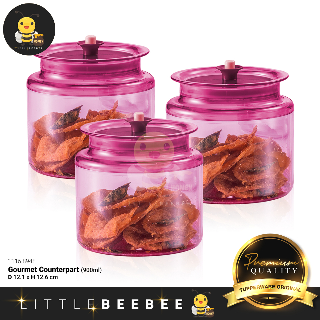 🔥 Counterpart Tupperware Bekas Kuih Raya Tupperware Balang Kuih Raya ...