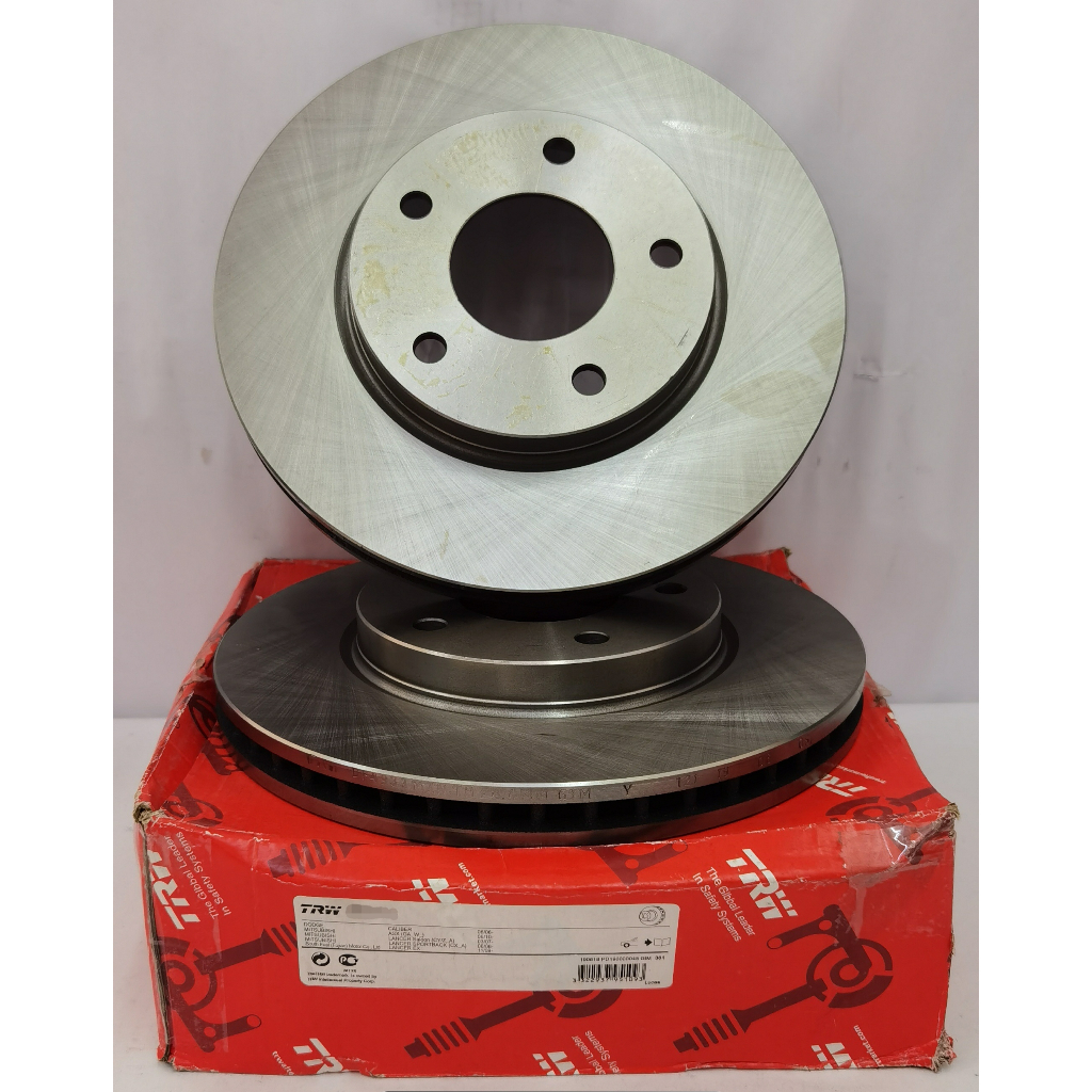 Disc Rotor Front (TRW) for Toyota Dyna LH80 LY100 1985-1995 Year 257mm ...