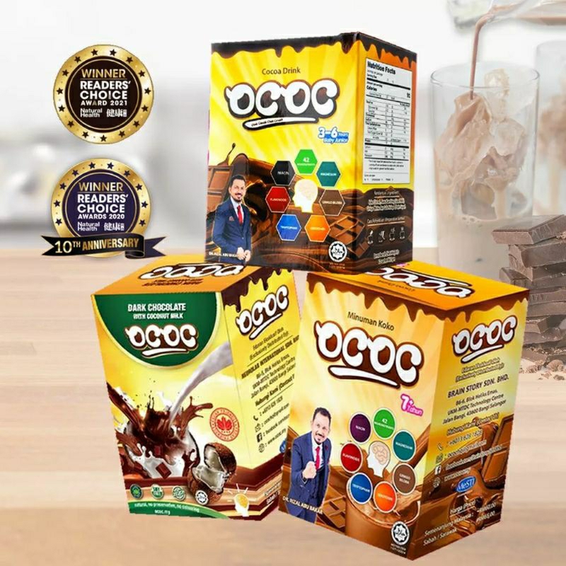 [CLEARANCE STOCK] Dr Rizal | Dark Chocolate OCOC| COCO | Vegan | Brain ...