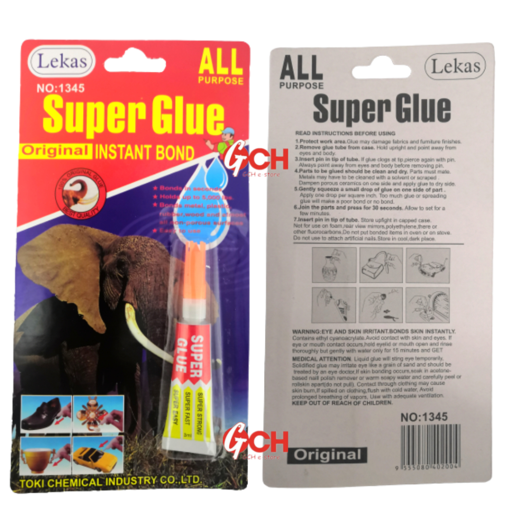 💥Super Glue 3 Second Strong Super Glue Elephant Super Strong Glue All ...