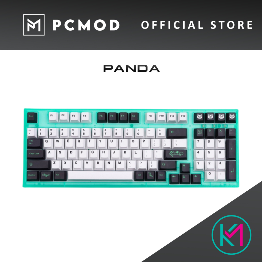 PANDA | Cherry Profile Keycaps | PCMOD x KEYMOD | Shopee Malaysia
