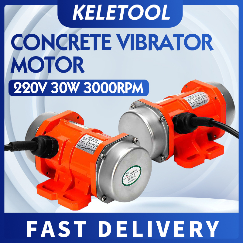 Vibratory motors single phase aluminium Concrete vibrators Concrete Vibration Motor | Shopee ...