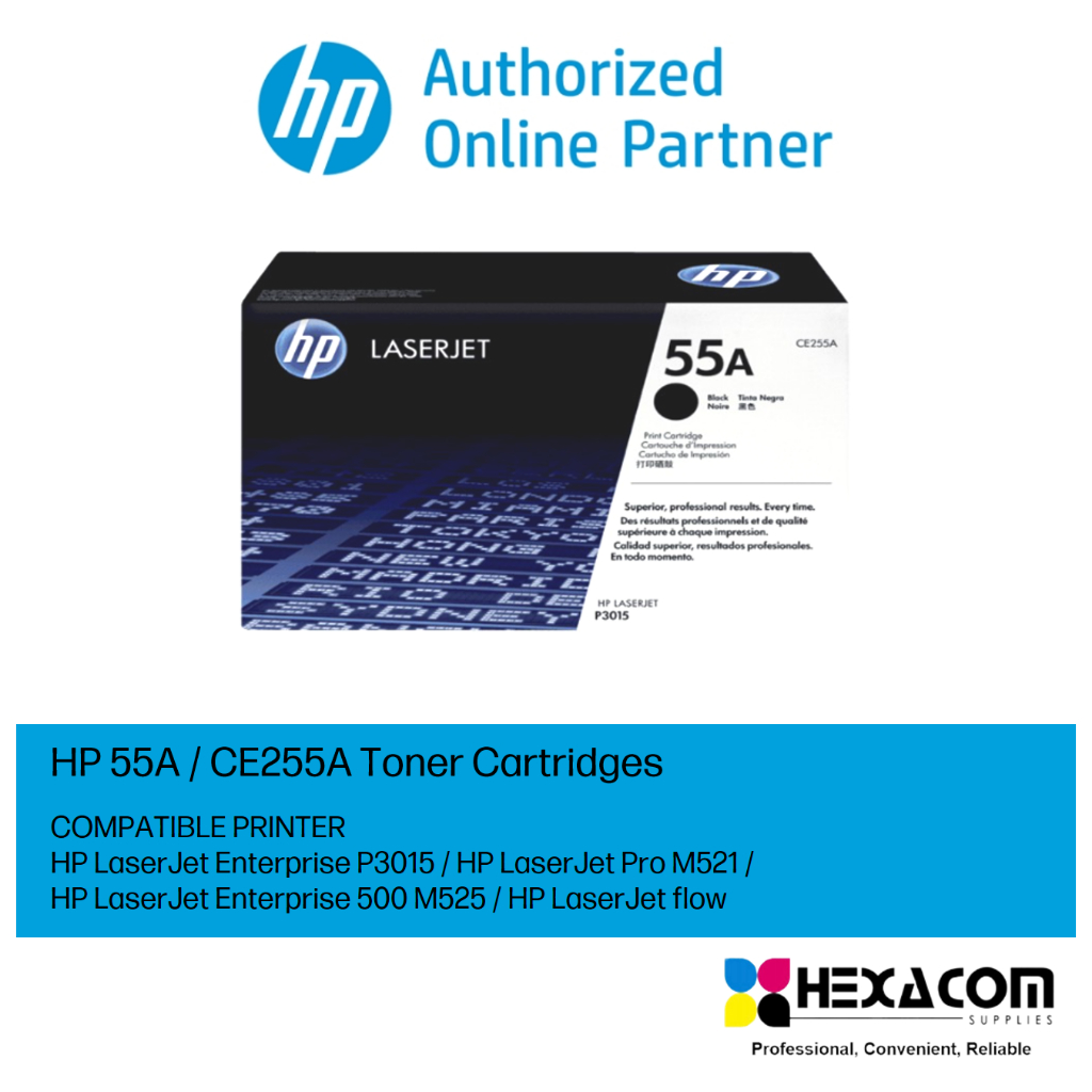 HP 55A Toner Cartridge CE255A | Shopee Malaysia
