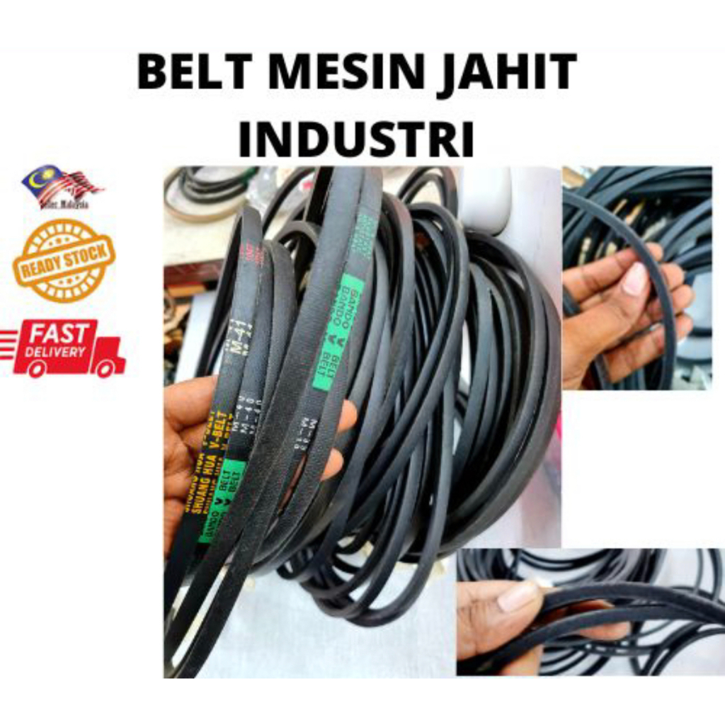 Belt Mesin Industri / V Belt / Belting Mesin Jahit Industri ...