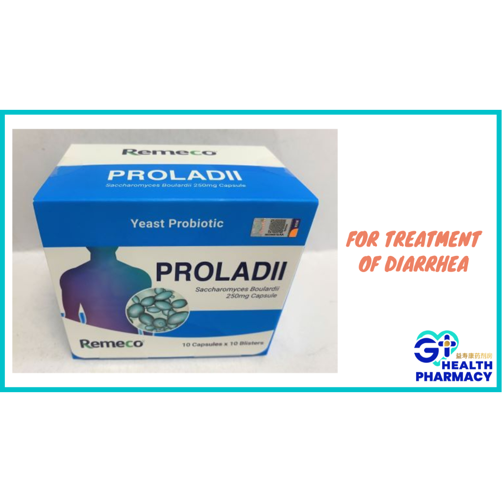 Proladii ANTIDIARRHEAL YEAST PROBIOTIC VEGE CAPS Cirit Birit ...
