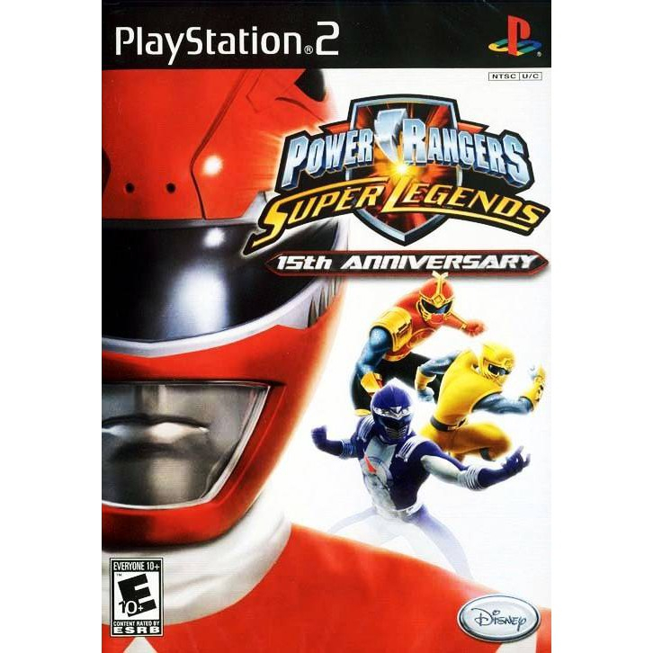 PS2 Game Power Rangers Superlegends 15th (GOLD DISC) | Shopee Malaysia