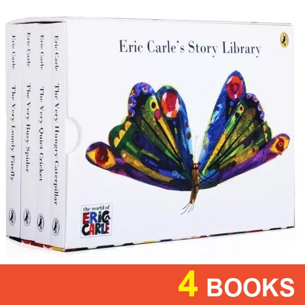 [READY stock] Eric Carle’s Story Library Box Set (4 Board Books ...