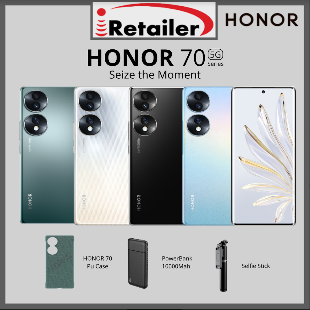 Honor 70 5G | 6.67 inches OLED Display | 120 Hz refresh rate- 100% ...