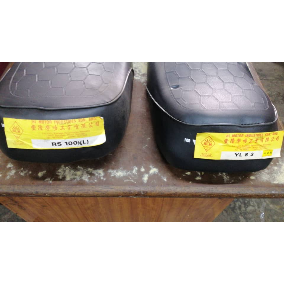 YAMAHA RS100 / YLS3 SEAT ASSY TEMPAT DUDUK CUSHION CUSION KUSYEN SEAT ...