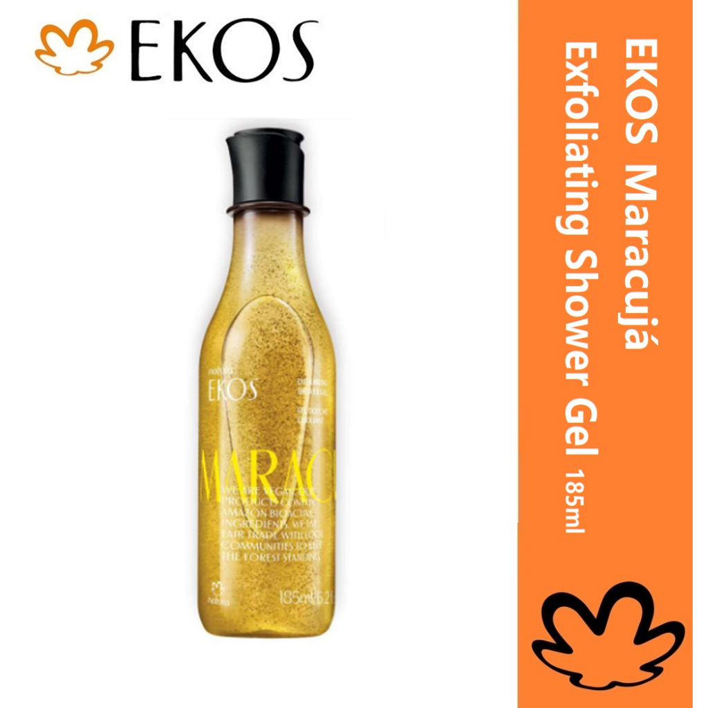 EKOS Maracujá Exfoliating Shower Gel 185ml | Shopee Malaysia